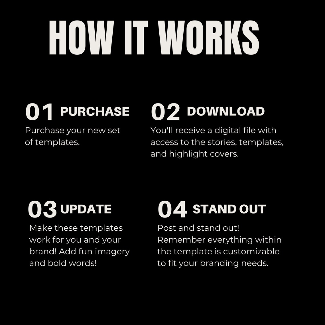 30 Instagram Templates Magazine Style Instagram Feed - Etsy