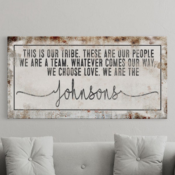 Tribe Sign - Etsy