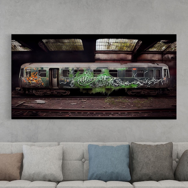 Model Train Graffiti - Etsy