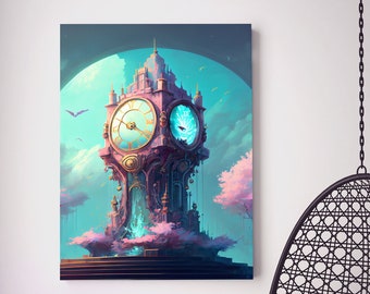 Fantasy Clock Tower - Etsy