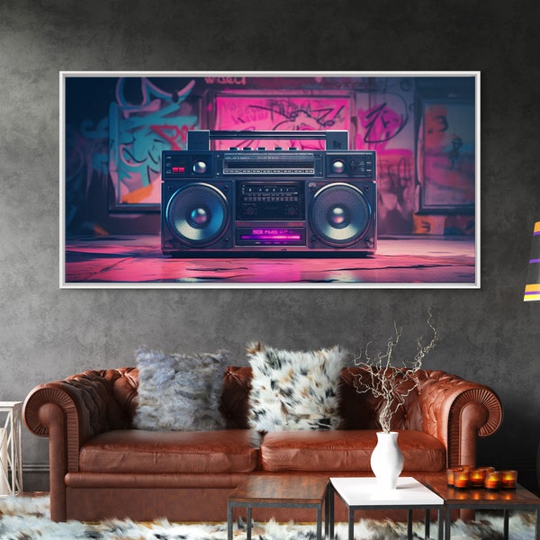 Boombox Wall Art - Etsy