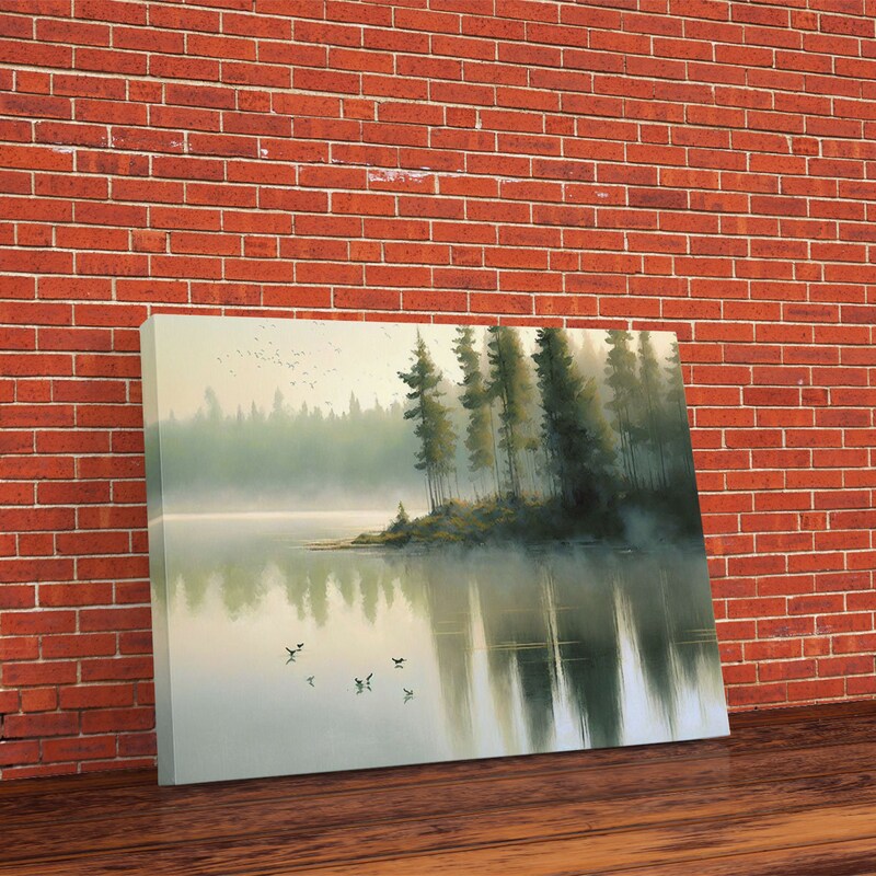 Misty Morning - Etsy