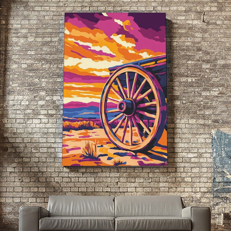 Wagon Wheel Sofa - Etsy