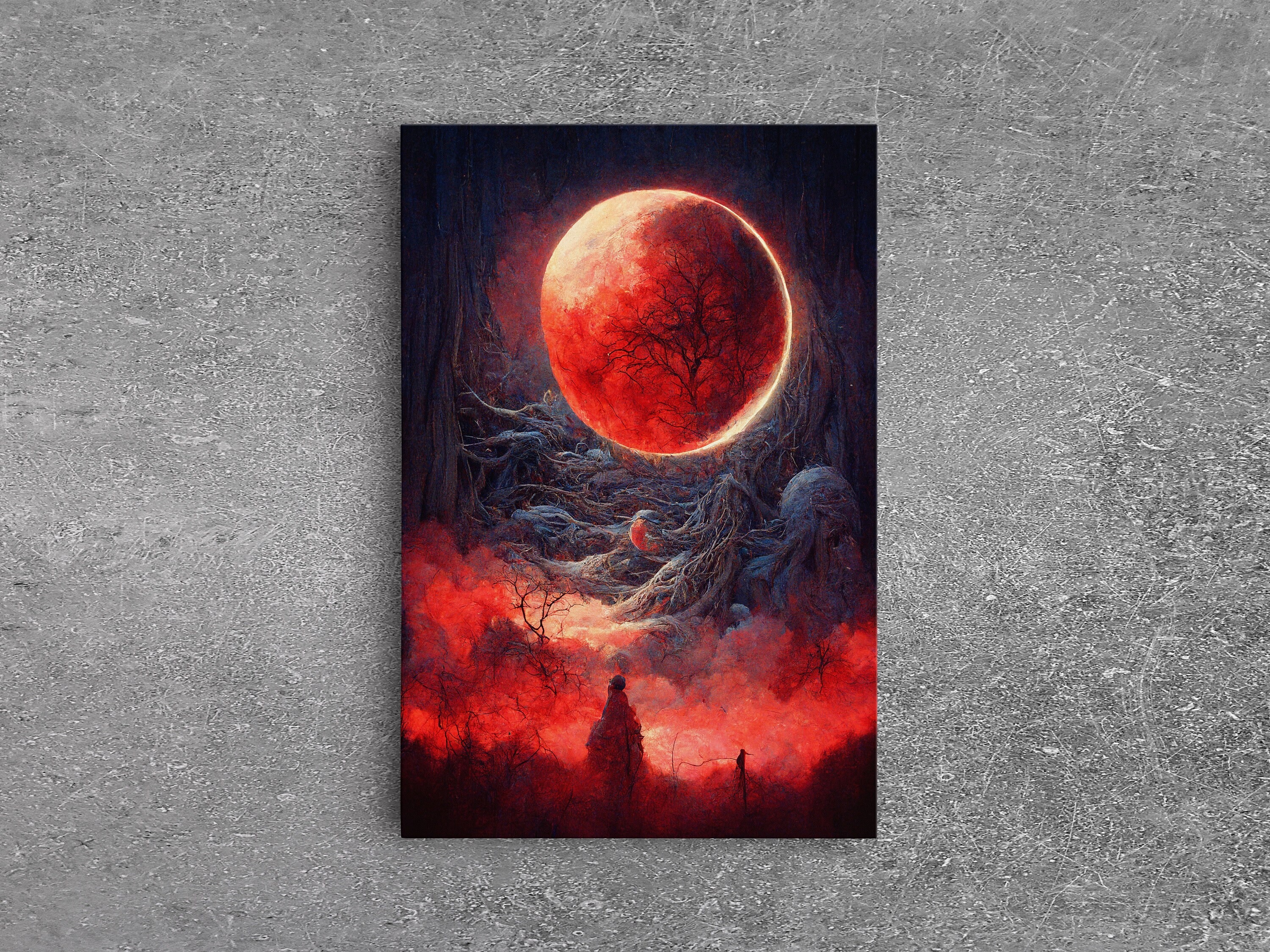 Spooky Blood Red Moons