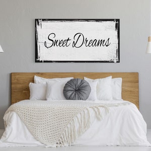 Master Bedroom Sign for Over Bed-master Bedroom Wall Decor-wall Art ...