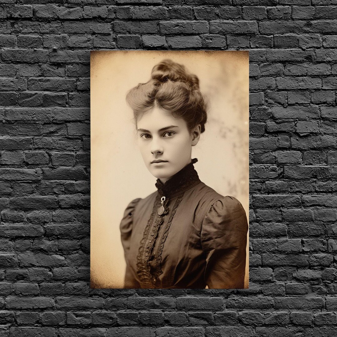 Antique Photograph, Victorian Portrait, Victorian Photos, Canvas Print ...