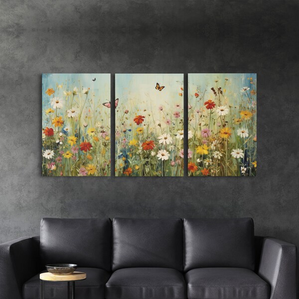 Wild Flowers Art - Etsy