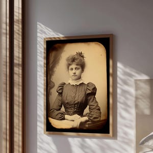 Victorian Portrait, Victorian Photos, Antique Photograph, Canvas Print ...