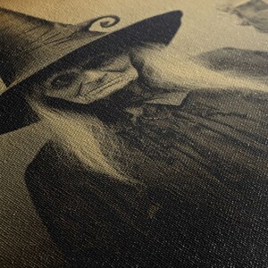 The Old Witch Portrait, Witchy Art, Portrait of a Victorian Witch ...