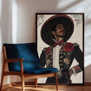 The Matador Painting Print, Chicano Art Framed Canvas Print ...