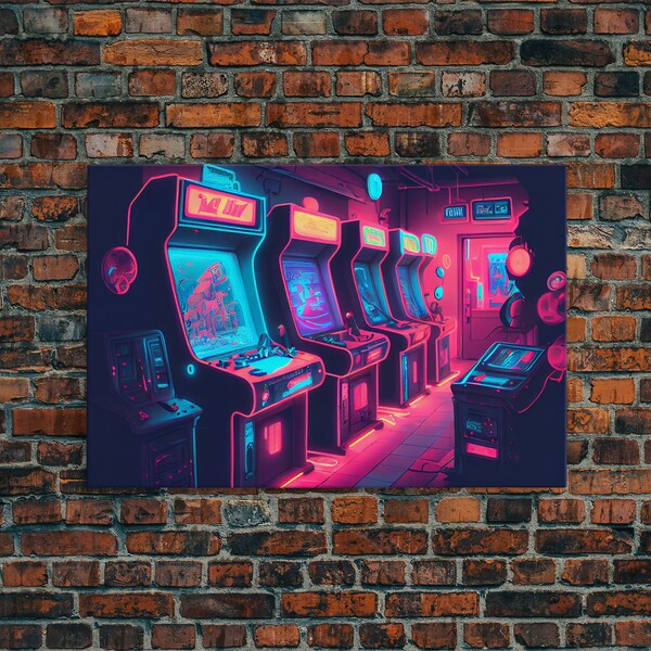 Game Room Art - Etsy