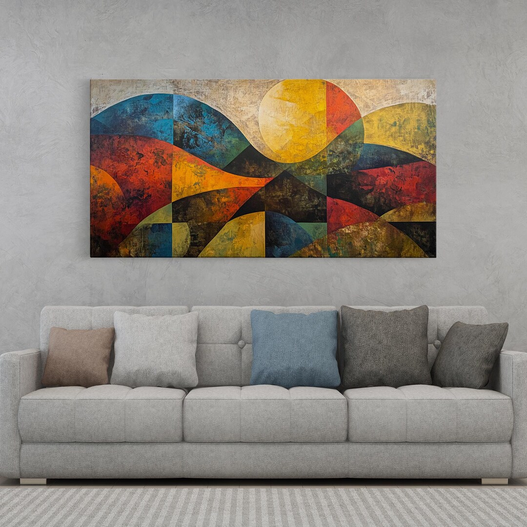 Parable of the Sower and the Seed Spiritual Growth Scene Framed Canvas ...