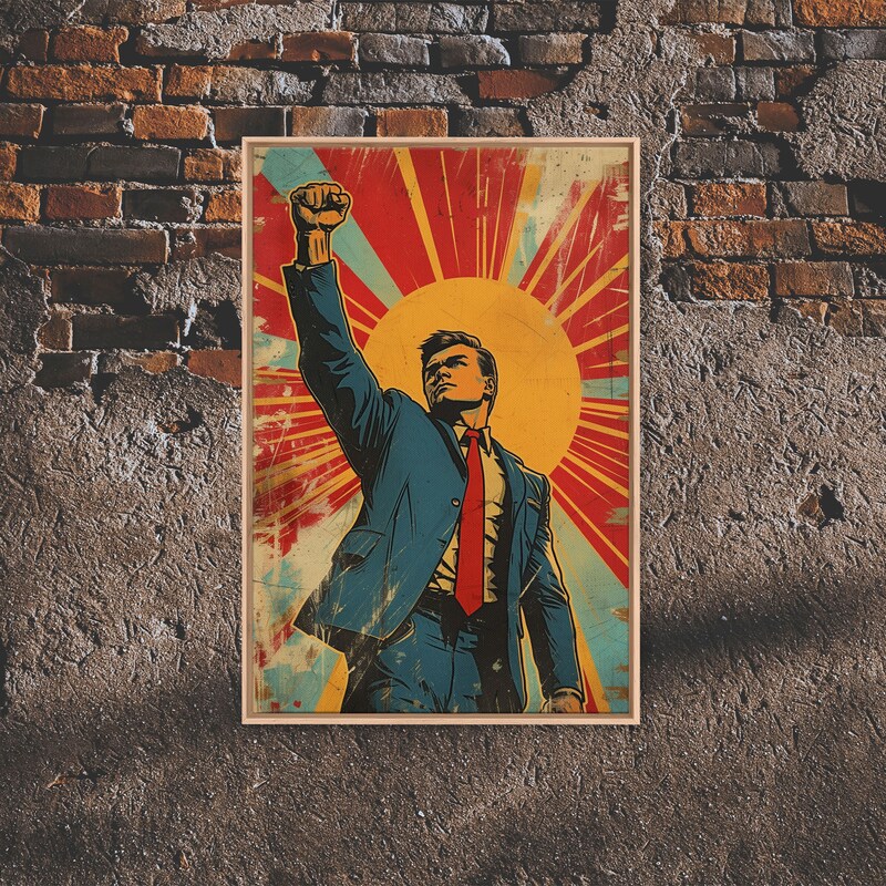 Propaganda Poster - Etsy