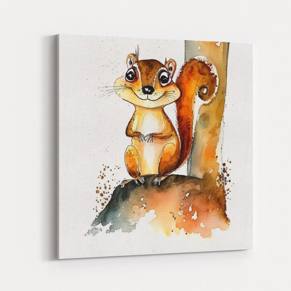 Chipmunk Art Print - Etsy