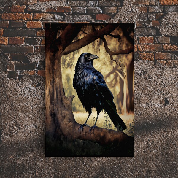 Crow Art - Etsy