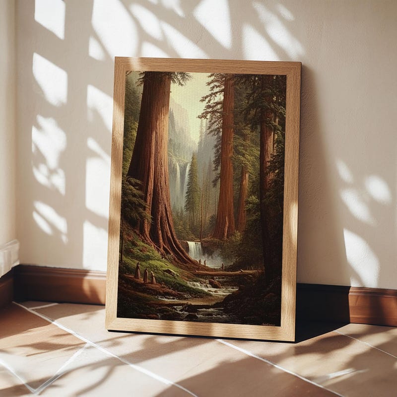 Redwood Tree Art - Etsy