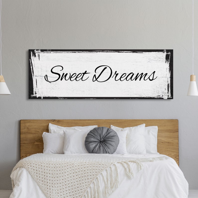 Master Bedroom Sign for Over Bed-master Bedroom Wall - Etsy