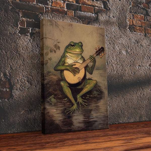 Funny Vintage Art Canvas - Etsy