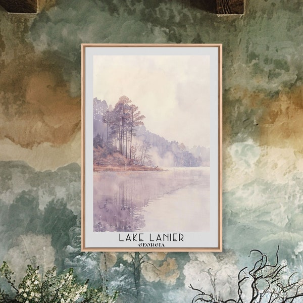 Lake Lanier Georgia Wall Art - Etsy