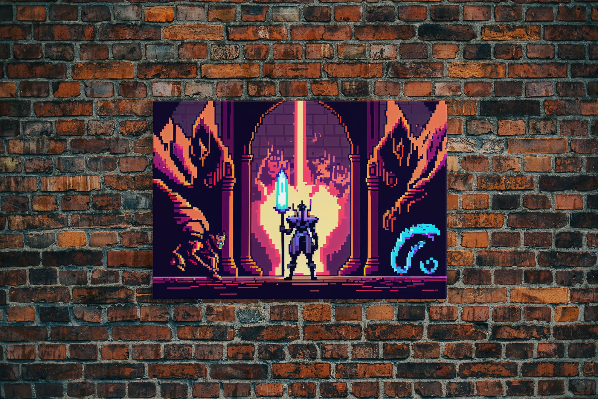 RPG Pixel Art Fantasy Pixel Art Paladin Templar Art - Etsy Canada