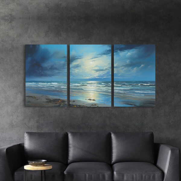 Beach Triptych - Etsy