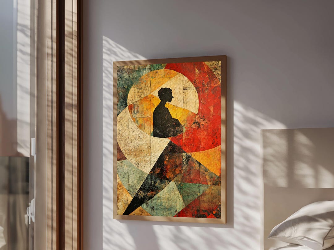 Parable of the Prodigal Son Framed Canvas Print - Radiant Geometric ...