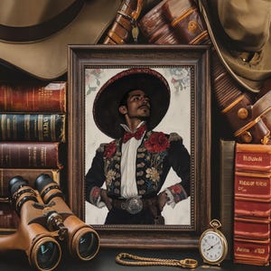 The Matador Painting Print, Chicano Art Framed Canvas Print ...
