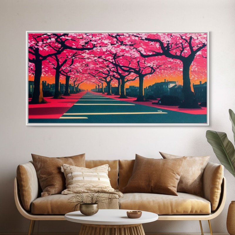 Cherry Tree Wall Art - Etsy