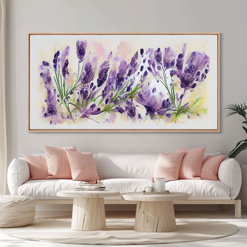 Lavender Wall Art - Etsy