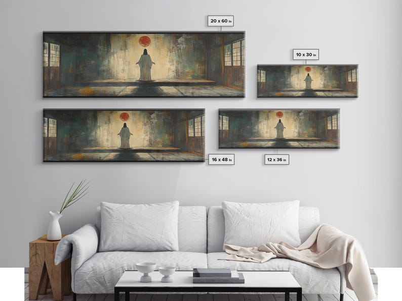 The Risen Christ Appearing in the Upper Room Framed Christian Art Print ...
