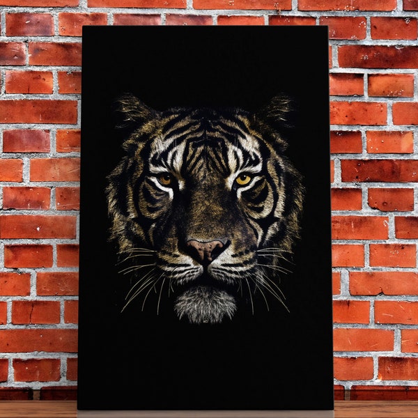 Framed Tiger Print - Etsy