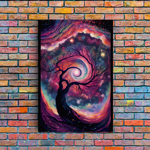 Trippy Canvas Art - Etsy