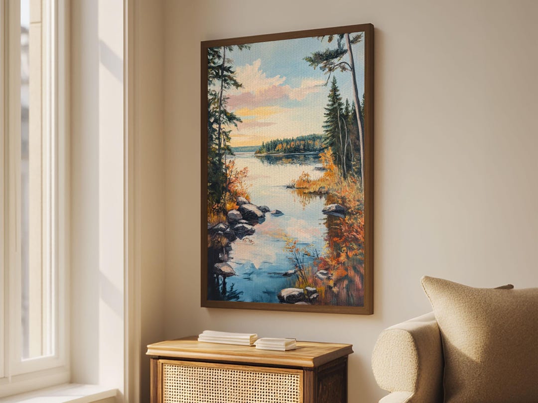 Acadia National Park Oil Painting Print, Maine Oil Painting, Nautical ...