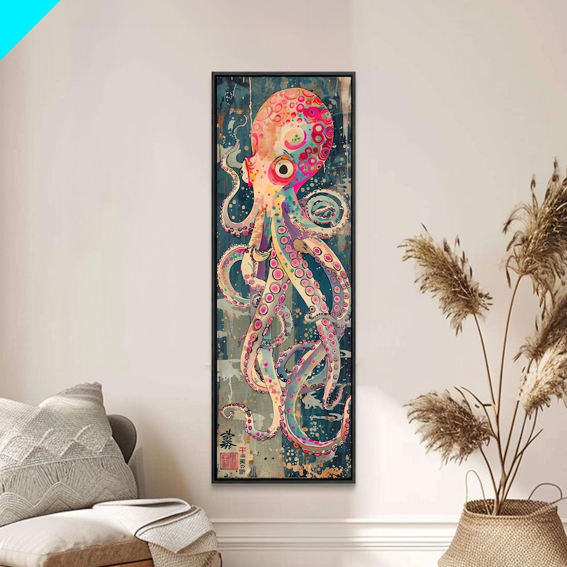 Octopus Art - Etsy