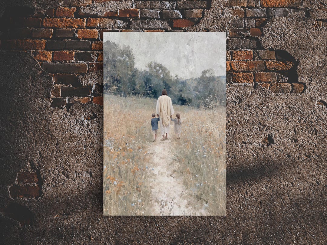 Light of Mercy | Framed Canvas Print | Jesus Painting | Christian Wall ...