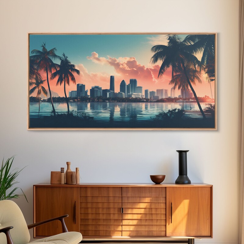 Retro Miami Decor - Etsy