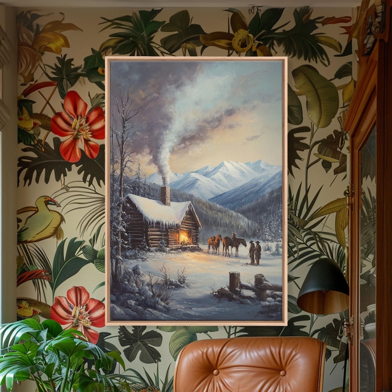 Rustic Winter Decor - Etsy