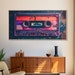 Vaporwave Cassette Tape Wall Art Framed Canvas Print 1980s - Etsy