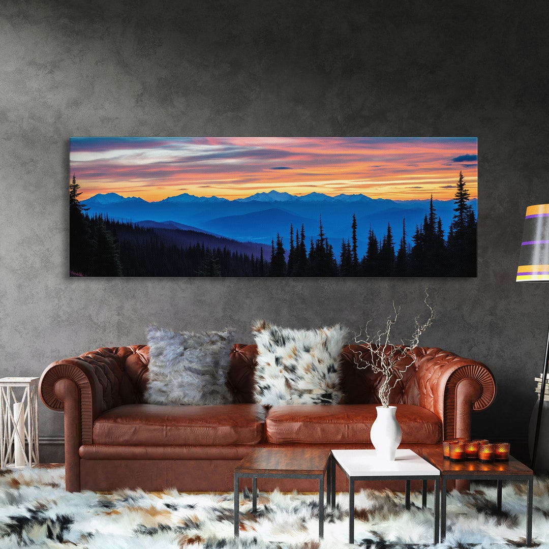 Panoramic Print of Olympic National Park Extra Large Wall Art ...