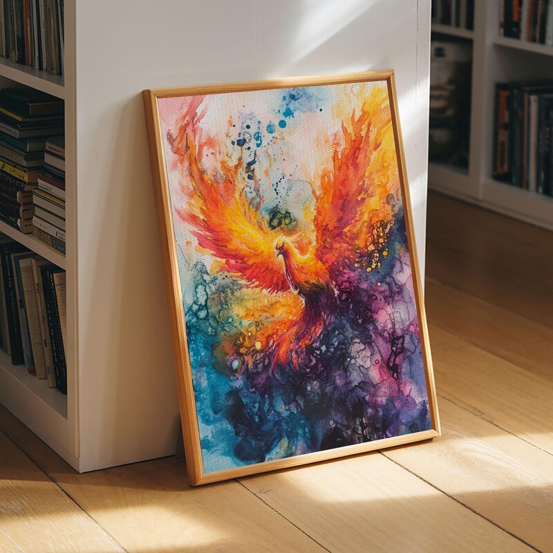 Phoenix Rising Art - Etsy