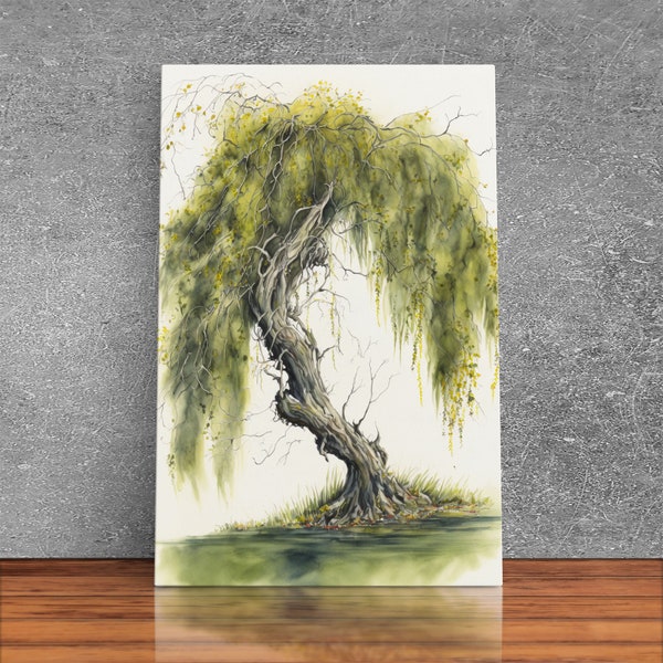Weeping Willow Art - Etsy