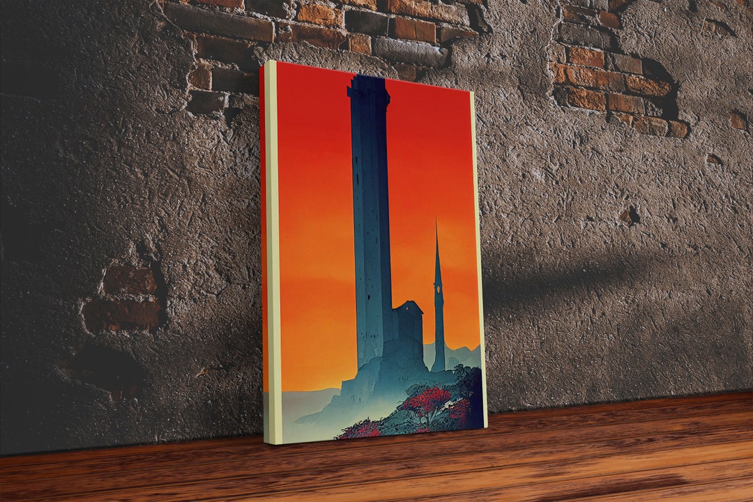 The Dark Tower Fantasy RPG Concept Art Wall Art Framed - Etsy