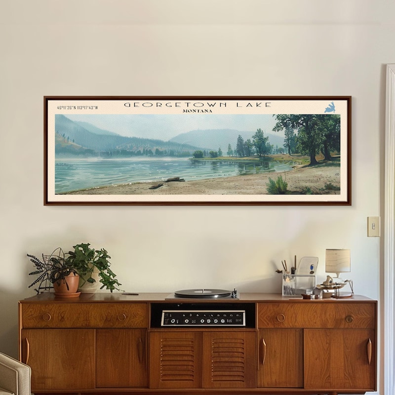 Georgetown Framed Poster - Etsy