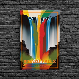 Iguazu Falls Wall Art Argentina Poster North America Wall - Etsy