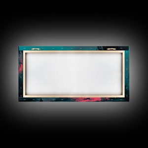 Blackhawk Helicopter Synthwave Sunset - Framed Canvas Print - Operator ...