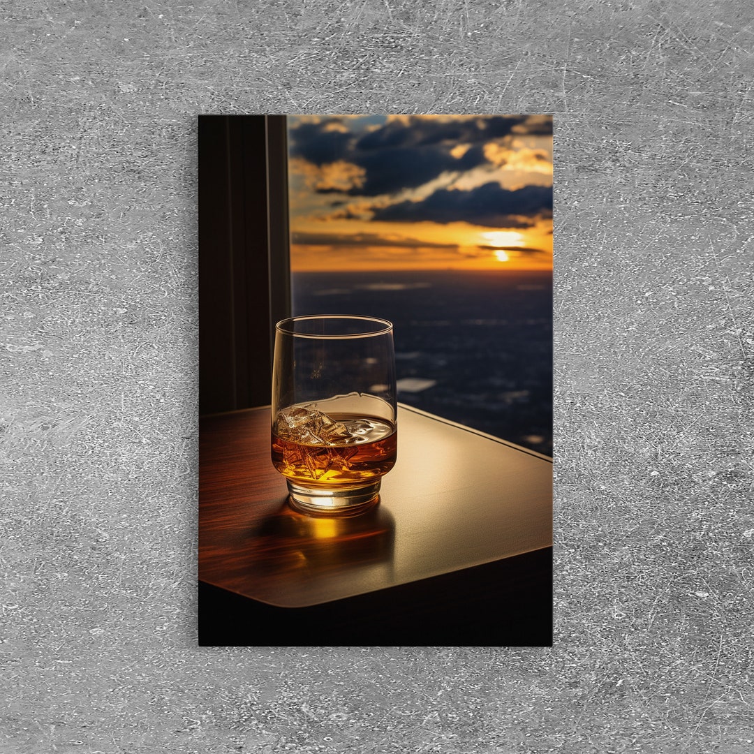 Scotch Whisky Poster, Bar Wall Art, Bar Cart Print, Cocktail Wall Art ...