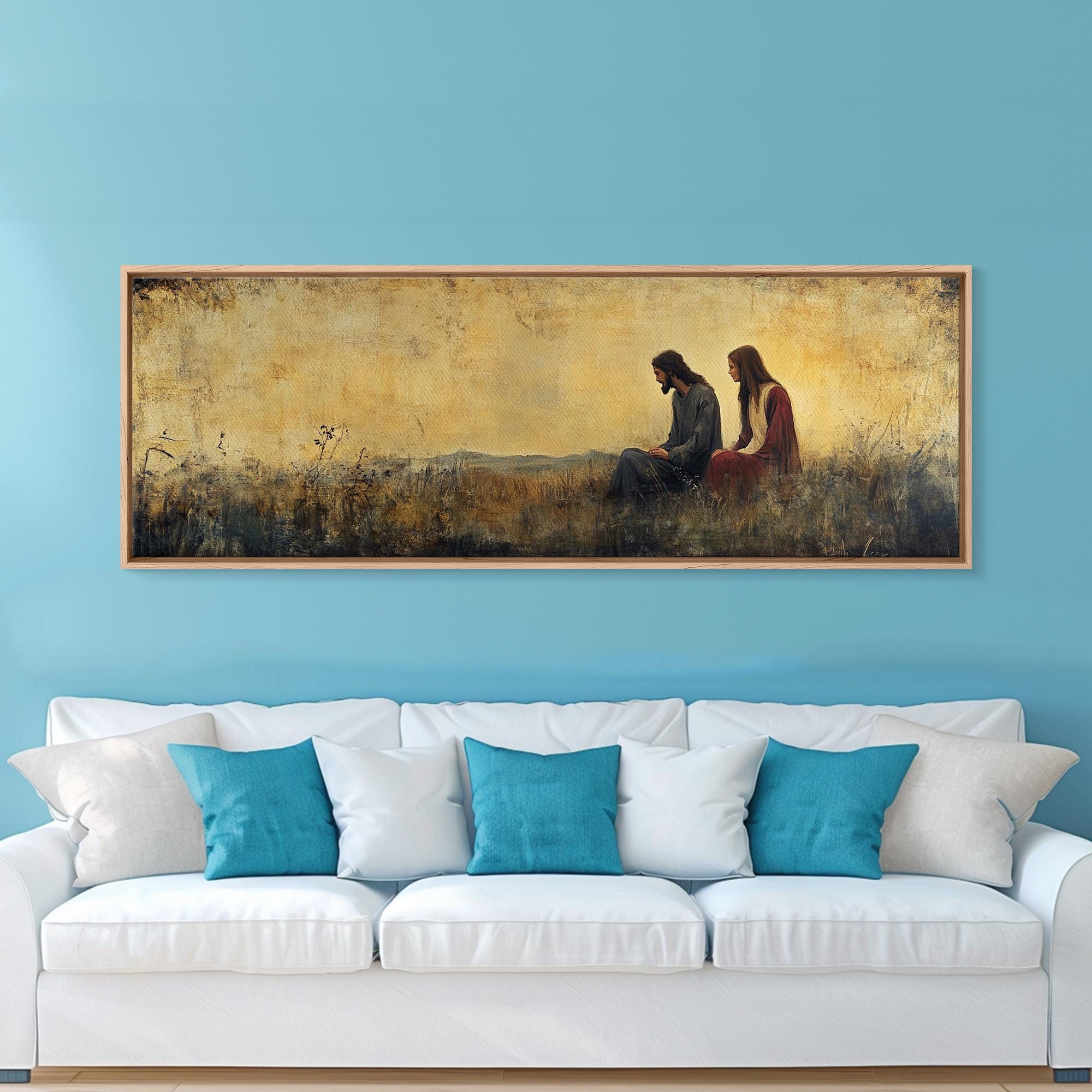 Noli Me Tangere Christ and Mary Magdalene Resurrection Scene Framed ...