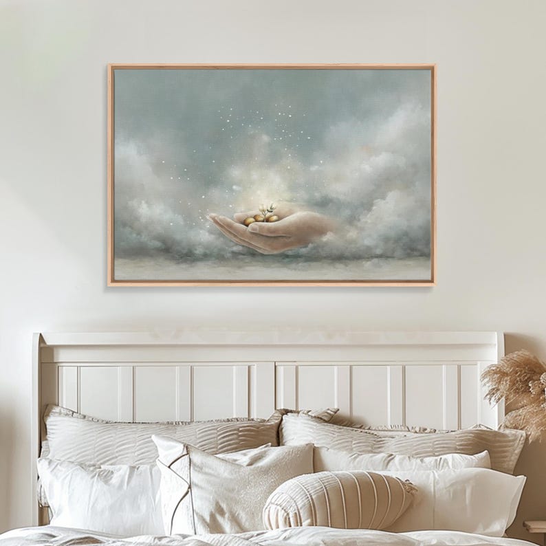 Seeds of Hope - Framed Canvas Print - Christian Art Canvas - Christian ...