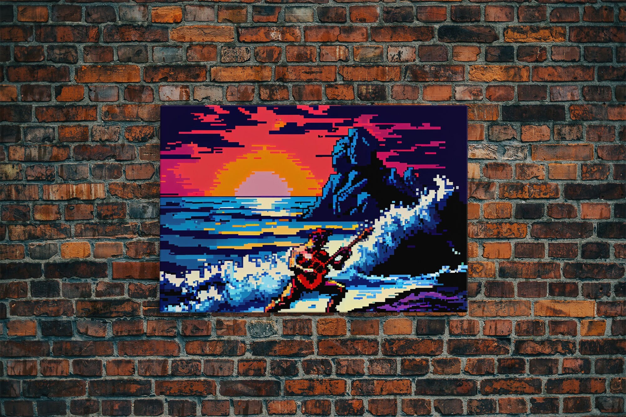 Rock N Roll Abstract Art