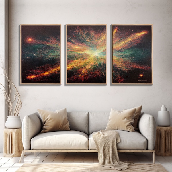 Space Themed Wall Panel - Etsy